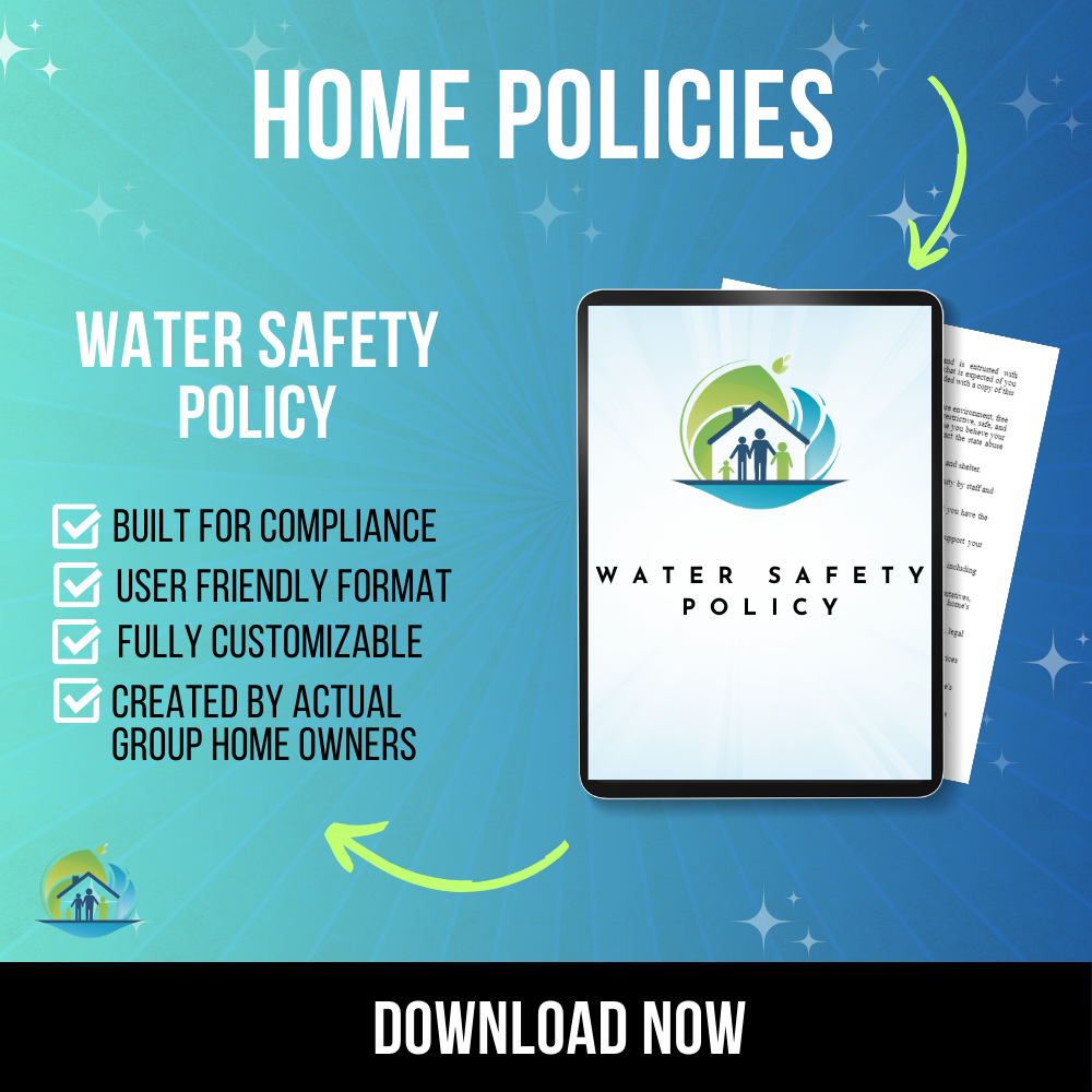 Water Safety Policy – How To Start A Group Home